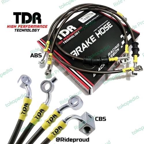 Jual Selang Rem Black Carbon TDR Xmax Nmax PCX ADV ABS dan CBS - XMAX ...