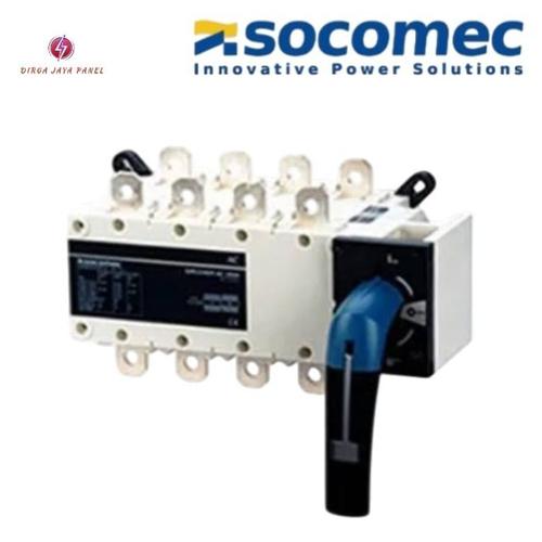 Jual COS 400A 4P SOCOMEC 41AC4040 CHANGE OVER SWITCH MANUAL 400A 4P SIRCOVER + HANDLE 41AC4040 ...