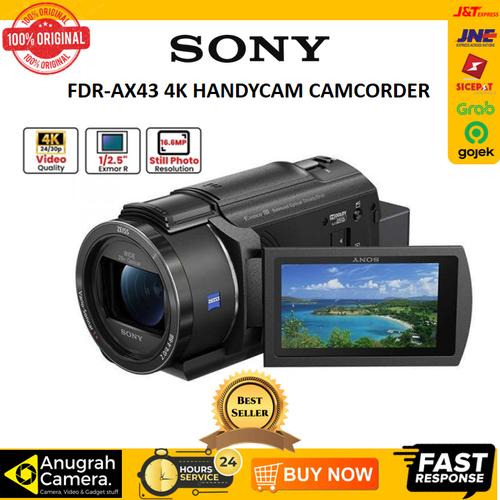 Jual Sony FDR AX43A 4K Handycam Camcorder Sony AX43 A FDRAX43A ...