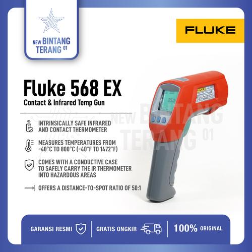 Promo Fluke 568 Ex Intrinsically Safe Infrared Thermometer - Jakarta ...