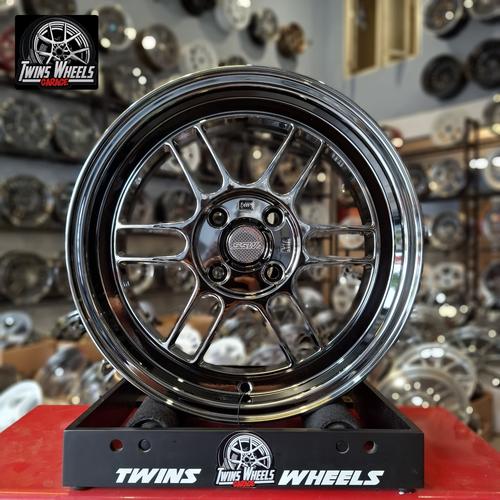 Jual Velg Enkei Rpf1 Blackchrome By Ssw Thailand R15 pcd 4x100 Lebar 7 ...