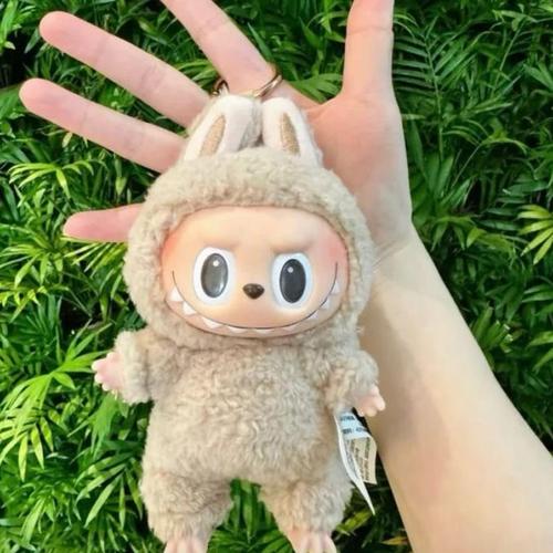 Jual Good Ready Stock Boneka Labubu Macaron Key Chain Plush Doll ...