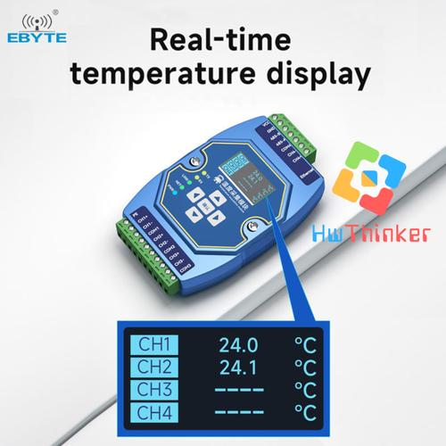 Jual Ebyte ME31-XDXX0400 Modbus RS485 Ethernet TCP/IP akuisisi Transmitter Temperature for RTD ...