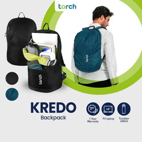 Jual Torch Kredo Backpack Laptop 14 inch Kuliah Kerja Simpel Minimalis ...