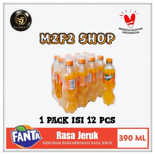 Jual Fanta Orange | Jeruk Minuman Bersoda Botol Pet - 390 ml (Harga ...