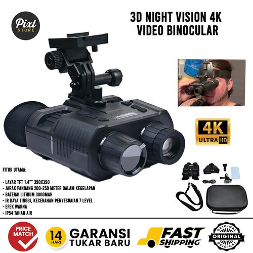 Jual 3D Night Vision 4K Video Binocular - Kab. Gowa - Pixl Store ...