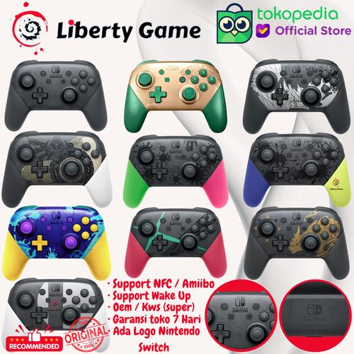 Jual Nintendo Switch Pro Controller Stik Stick Wireless Joystik ...