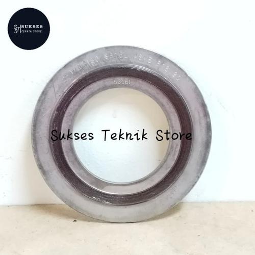 Jual SWG Ansi 150 SS316 Ukuran 3" inch / DN80 Spiral Wound Gasket ...