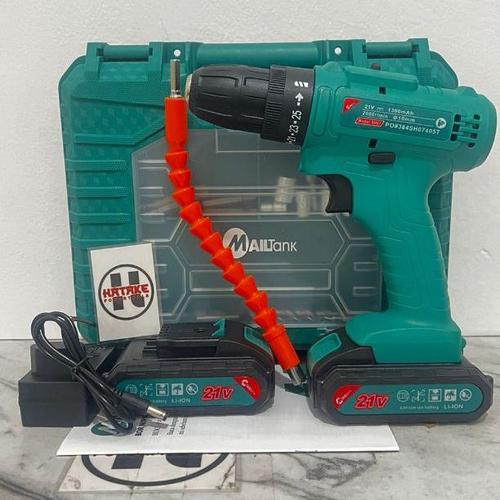 Jual MAILTANK SH07 Mesin Bor Baterai 21V Cordless Drill 10mm Bor ...