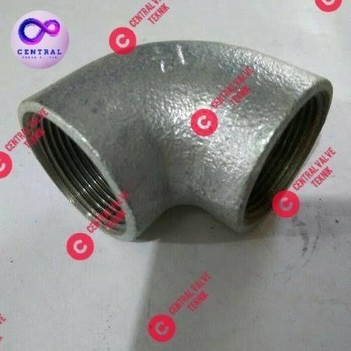 Jual Elbow Drat Galvanis 2" inch 90 Derajat /Knee Galvanis drat BSPT - Jakarta Barat - Central ...