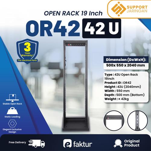 Jual Open Rack Server 42U INDORACK 42U Rack Server OR42 - Kota Semarang ...