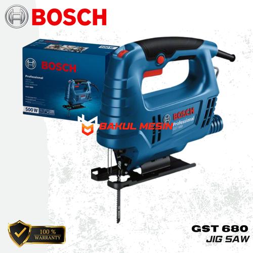 Jual Bosch GST 680 Jigsaw Listrik 500 Watt Mesin Potong Gergaji GST680 ...