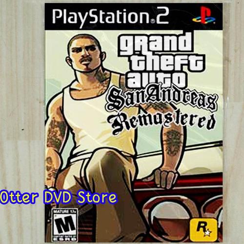 Jual SC - Kaset Game PS2 PS 2 GTA San Andreas GTA SA - ReMastered ...