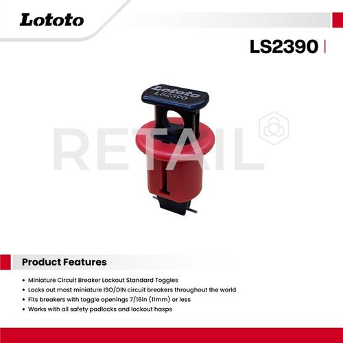 Jual LOTOTO Safety Loto Miniature Circuit Breaker Lockout Devices ...