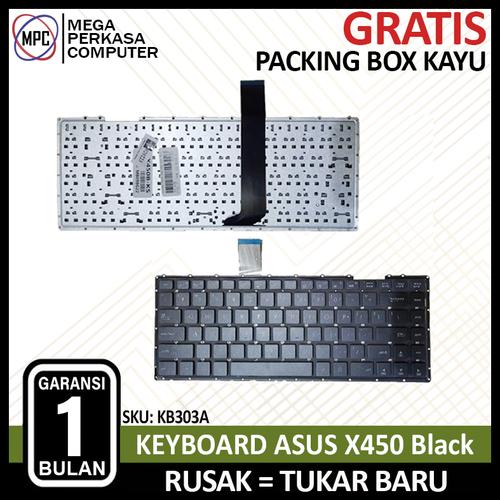 Jual Keyboard Laptop ASUS X452 X452E X452EA X452C X452CP X450C Hitam ...