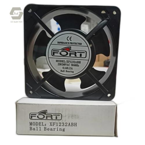 Jual Axial Blower Fan Panel Box 4 inch Segi Kotak 120x120x25 220V AC ...