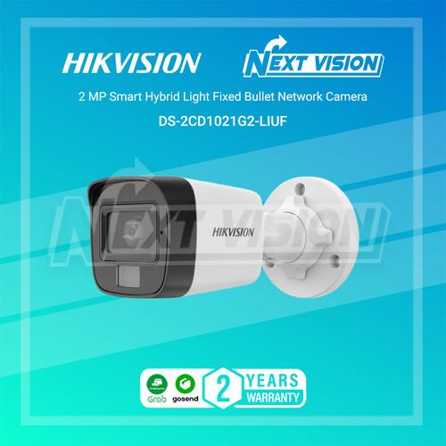 Jual DS-2CD1021G2-LIUF - HIKVISION IP 2MP SMART HYBRID LIGHT AUDIO BULLET CAMERA - Jakarta Barat ...
