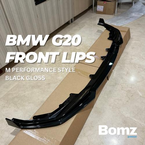 Jual Front Lips BMW G20 pre LCI M Performance Style Black Gloss ...