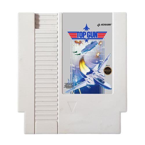 Jual Kaset NES Top Gun PAL For Nintendo Asian Version 8 Bit 72 Pin ...