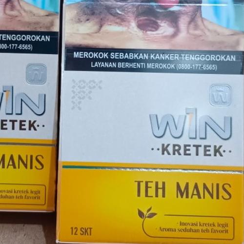 Jual ROKOK WIN TEH MANIS 12 BATANG - Jakarta Barat - anekarokok | Tokopedia