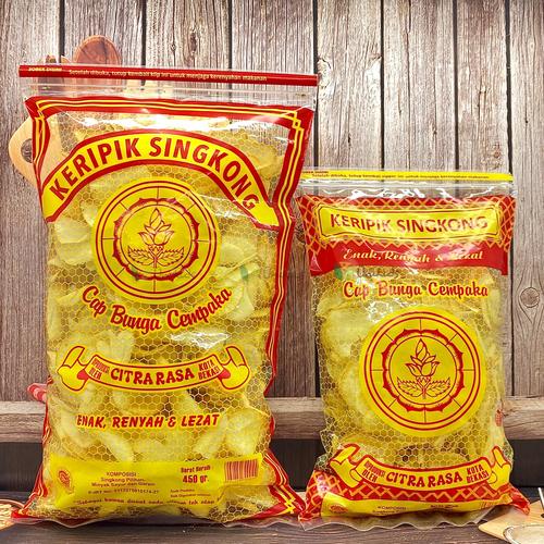Jual Keripik Singkong Bunga Cempaka - 450gr - Jakarta Timur - Uni.snack ...