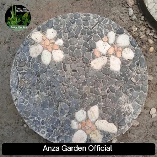 Jual Batu Pijakan Taman Bulat | Stepping Stone Bentuk Bulat | Anza ...