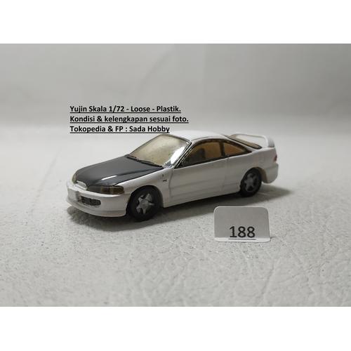 Jual Miniatur Yujin 1/72 Honda Integra Type R Initial D Putih Plastik Unit Only - Kota Surabaya ...