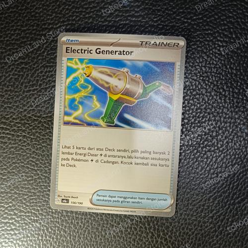 Jual Electric Generator Kartu pokemon Tcg indonesia - Kota Surabaya ...