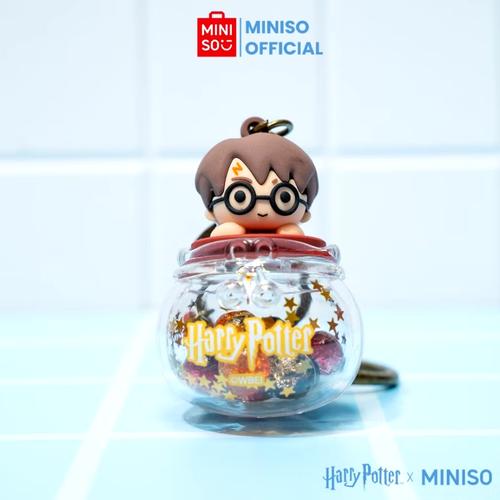 Jual MINISO x HARRY POTTER Honey Jar Keychain Gantungan Kunci Botol Madu Tas Karakter Character ...