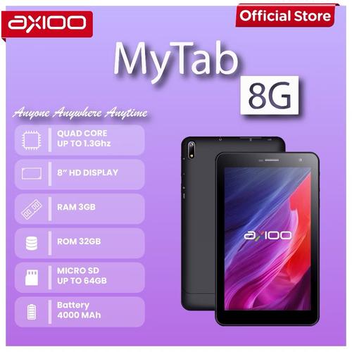 Jual Tab Axio MYTAB 8G Ram 3GB Internal 32GB Baru Android 10 Layar ips - Mytab 8 Os 10 - Jakarta ...