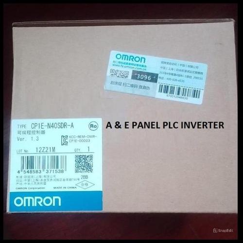 Jual Plc Omron Cp1E-N40Sdr-A Cp1E N40Sdra 40Io N40Dra Harga Promo ...