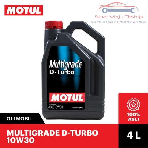 Jual MOTUL MULTIGRADE D-TURBO SAE 10W-30 Synthetic - Oli Pelumas Mesin ...