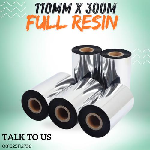 Jual Ribbon FULL Resin 110mm X 300M Core 1 Inchi ( Face OUT) Pita ...