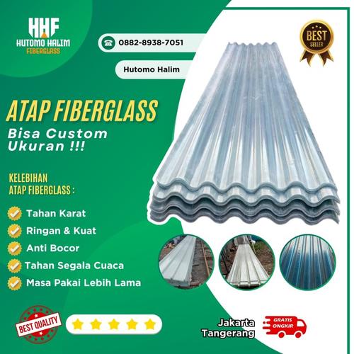 Jual ATAP PENERANGAN, ATAP BENING, ATAP FIBER TRANSPARAN, ATAP ...