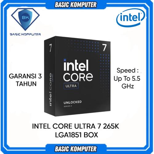 Jual Processor Intel Core Ultra 7 265K Up To 5.5 GHz LGA1851 Box - Jakarta Pusat - BASIC ...