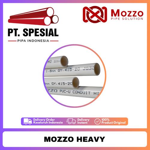 Jual Pipa Conduit Mozzo Putih Heavy 20mm 2.9MTR Tebal 1.8mm - 09 ...