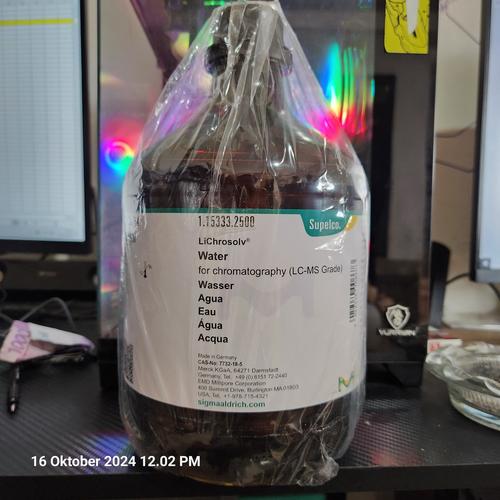 Jual WATER FOR CHROMATOGRAPHY HPLC MERCK 115333/MERCK WATER (REPACK ...