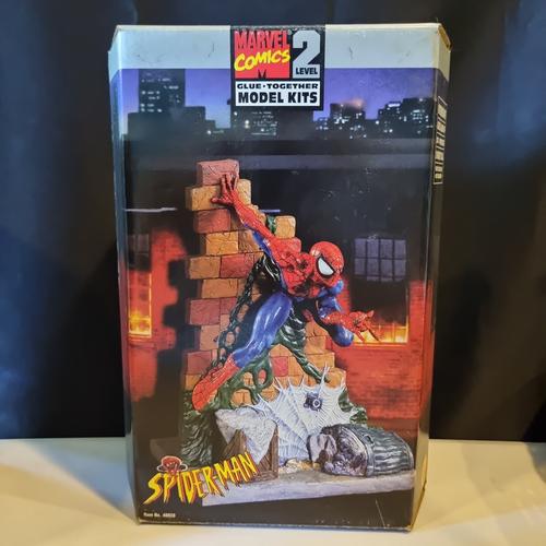 Jual Marvel Comics Original Glue Together Model Kit - Spiderman Figure ...