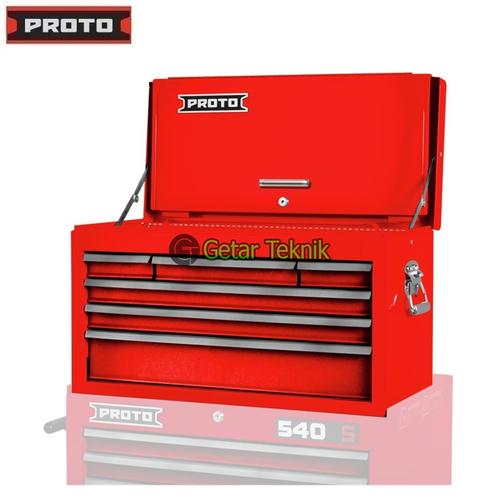 Jual Tool Box Proto J542715-6RD Roller Cabinet 440SS 27 inch Top Chest ...