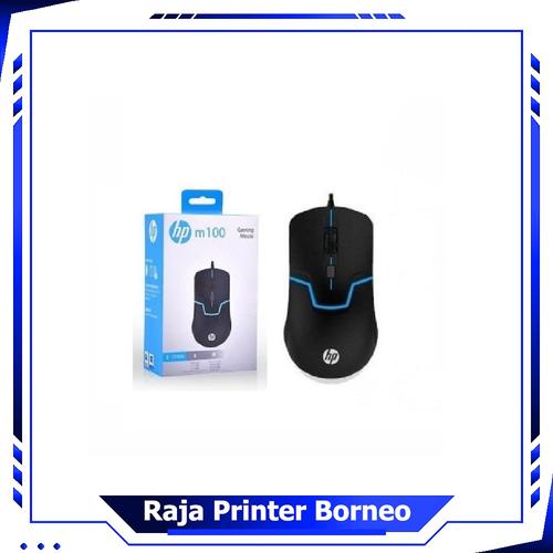 Jual Mouse HP USB Gaming M100 Wired M 100 Black Hitam - Kota Pontianak ...
