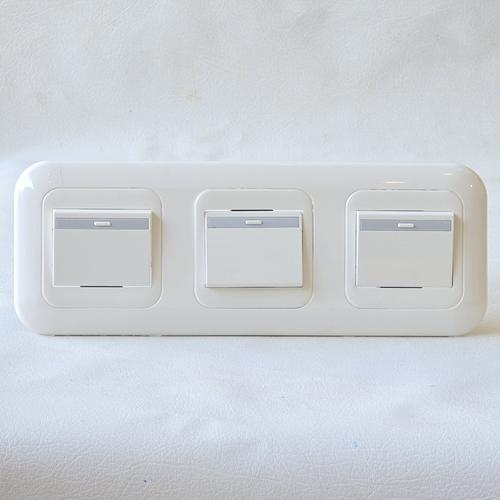 Jual PANASONIC ENGKEL TRIPLE / TIGA , 3 MATA BESAR LEBAR 3 GANG WIDE ...