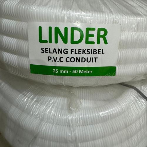 Jual Flexibel Listrik Selang Fleksibel Pipa Spiral PVC 25mm 50M Linder ...