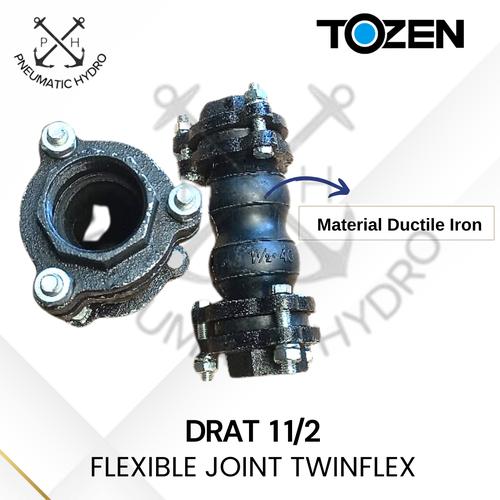 Jual FLEXIBLE JOINT TWINFLEX TOZEN DRAT 1 1/2" - MATERIAL DUCTILE IRON ...