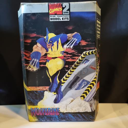Jual Marvel Comics Original Glue Together Model Kit - Wolverine Figure ...