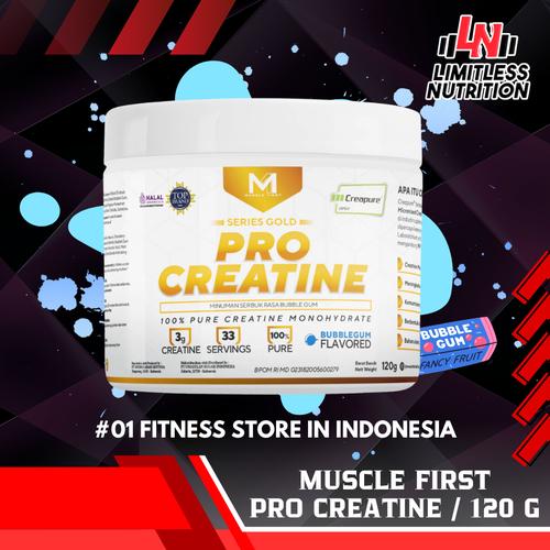 Jual MUSCLE FIRST Pro Creatine 120G M1 Pure Gold Creatine Monohydrate ...