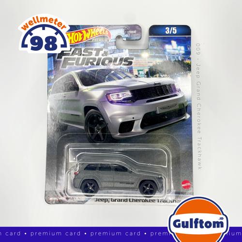 Jual Hotwheels Hot Wheels Premium Jeep Grand Cherokee Trackhawk Fast ...