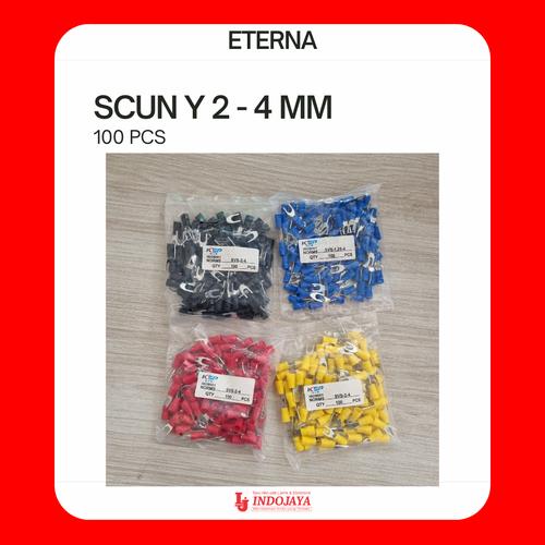 Jual SKUN KABEL Y SCUN Y SVS 2 - 4 1 PACK @100 PCS | SCUN KABEL Y 2 - 4MM | SCUN KABEL 2 - 4MM ...