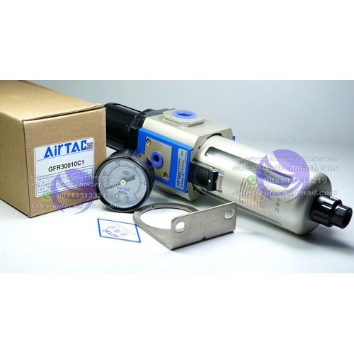 Jual Airtac GFR300-10 ( GFR30010C1 ) 3/8 inch Filter Regulator Airtac GFR30010C1 - Kota Surabaya ...
