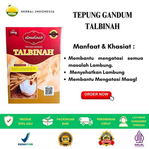 Promo Talbinah El Medinah Resep Thibb Nabawy 500gr | Tepung Gandum 100% ...