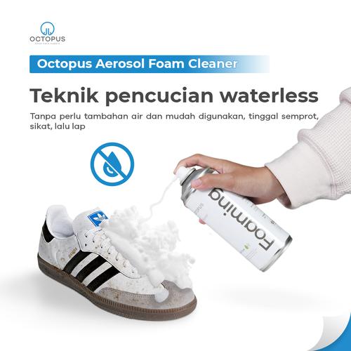 Promo Octopus Shoe Instant Foam Cleaner Pembersih Sepatu Tas Interior ...